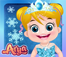 Bebek Arya Frozen Stili Oyunu Oyna - Kral Oyun