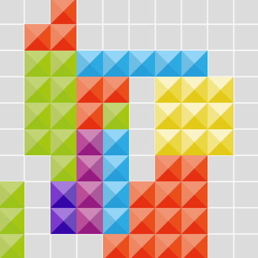 Tetroid Tetris Oyunu Oyna - Kral Oyun